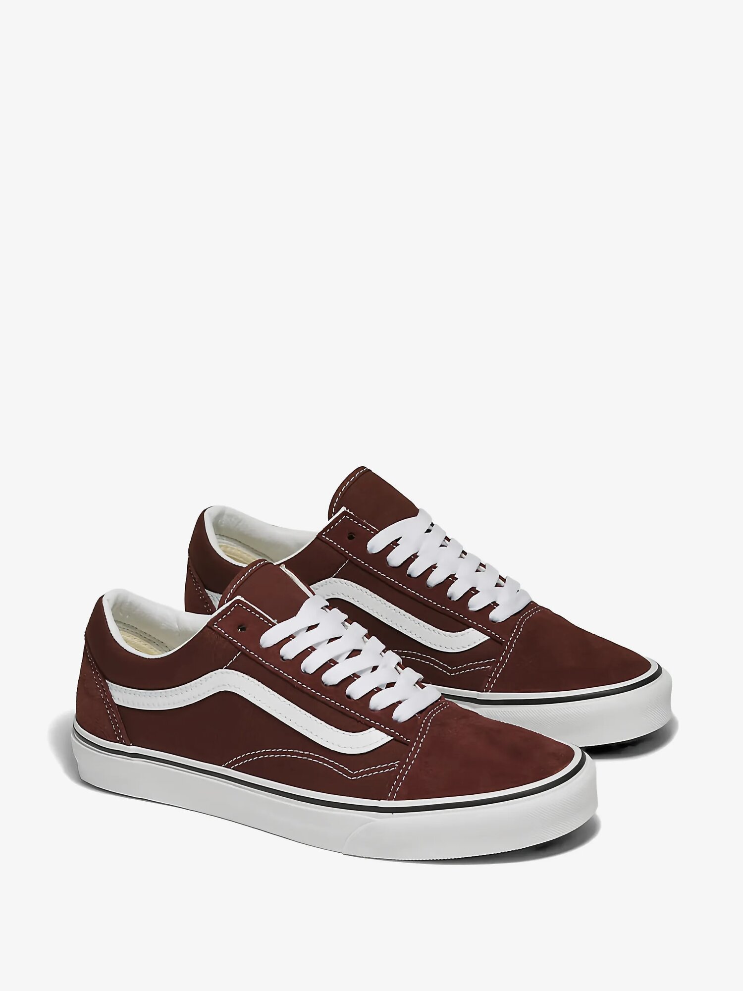 Кроссовки VANS Old Skool, размер 6 US, коричневый/серый/оранжевый — фото 1