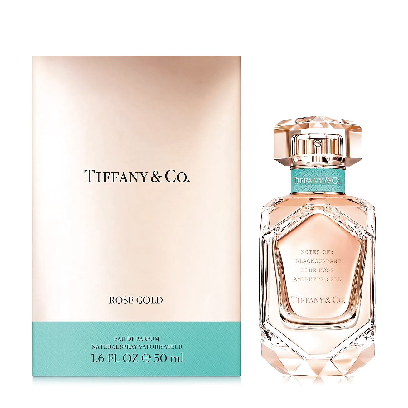 Женская парфюмерная вода Tiffany and Co Rose Gold 50 мл / Тиффани Роуз Голд