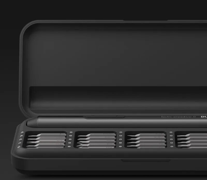 Аккумуляторная отвертка Xiaomi DUKA Atuman E1 25 in 1, темно-серый