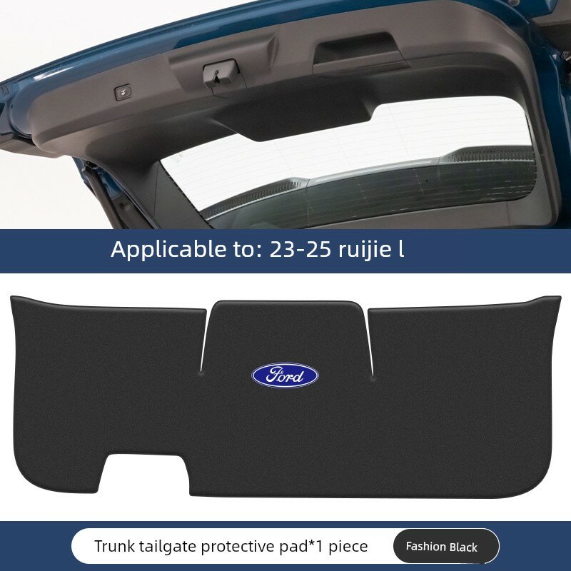 Коврик для багажника Ford Edge L черного цвета - прочная защита багажника для моделей 2023-2025, влагостойкий