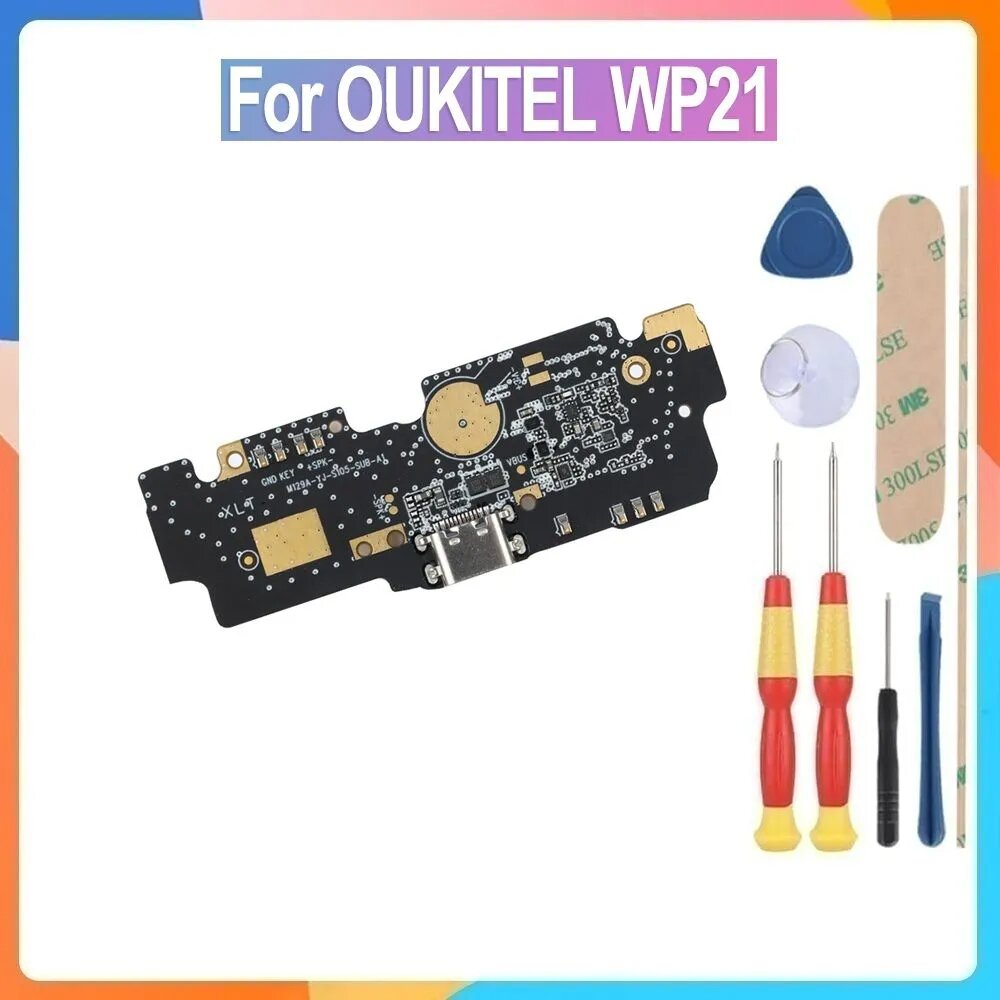 Новые запасные части для зарядной платы USB для телефона Oukitel WP21