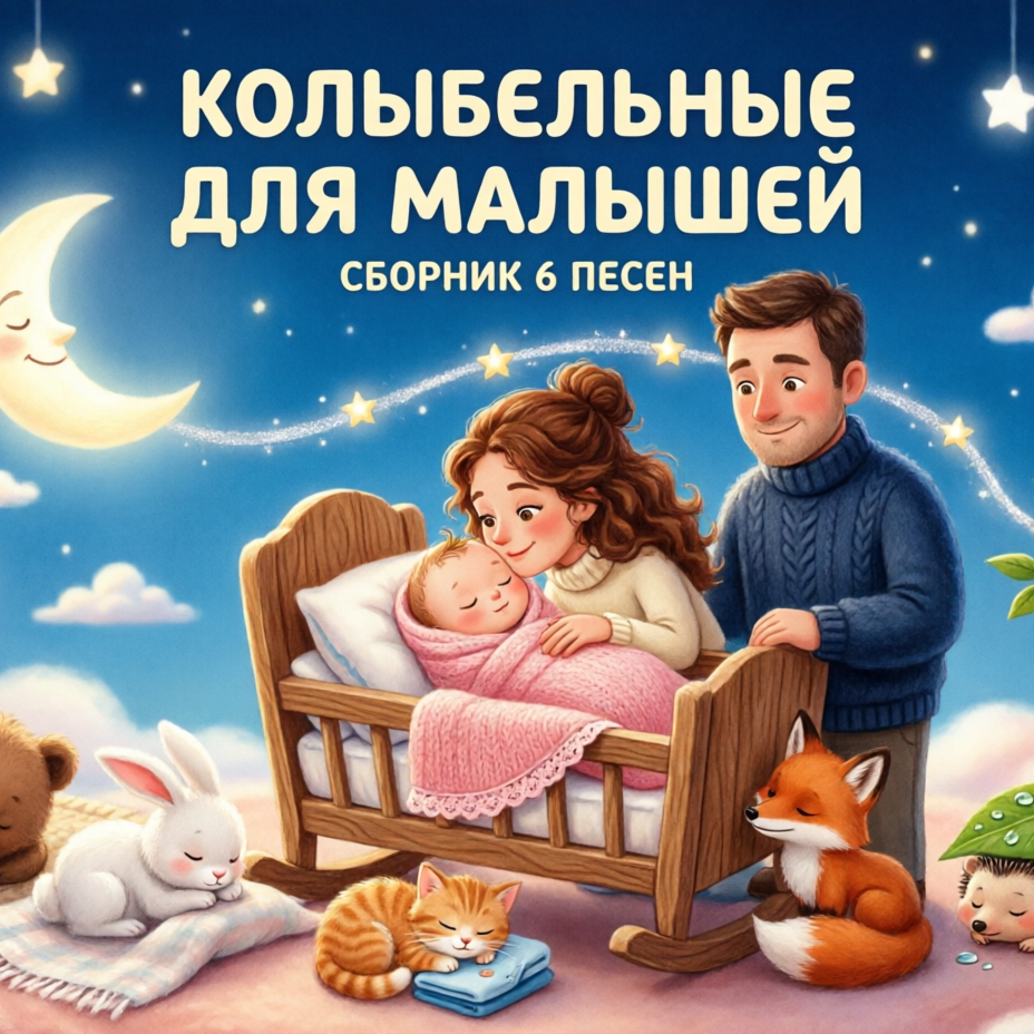 Сборник колыбельных. 6 mp3 файлов в архиве приходят на почту после оплаты.