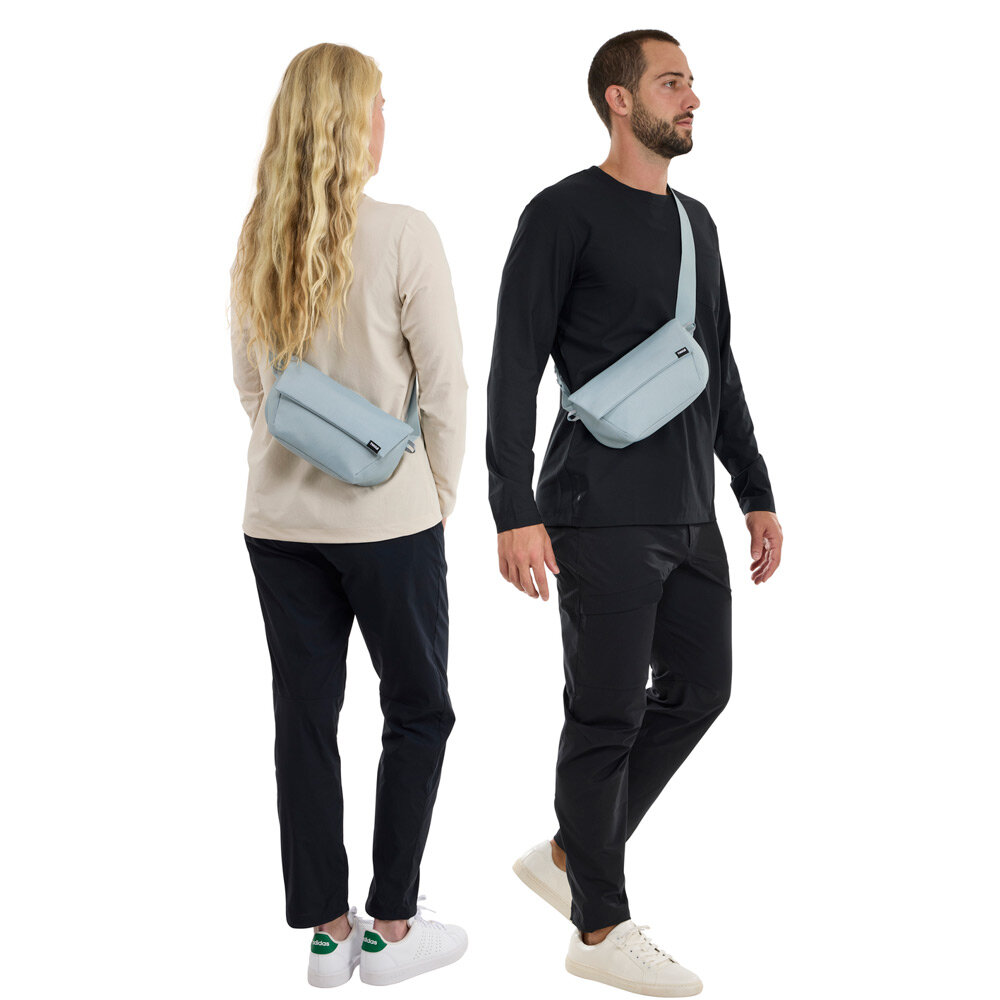 Сумка слинг THULE Рюкзак с одной лямкой Thule EnRoute Sling Bag Soft Blue Darkest Blue 2 л, серо-синий, 3205495