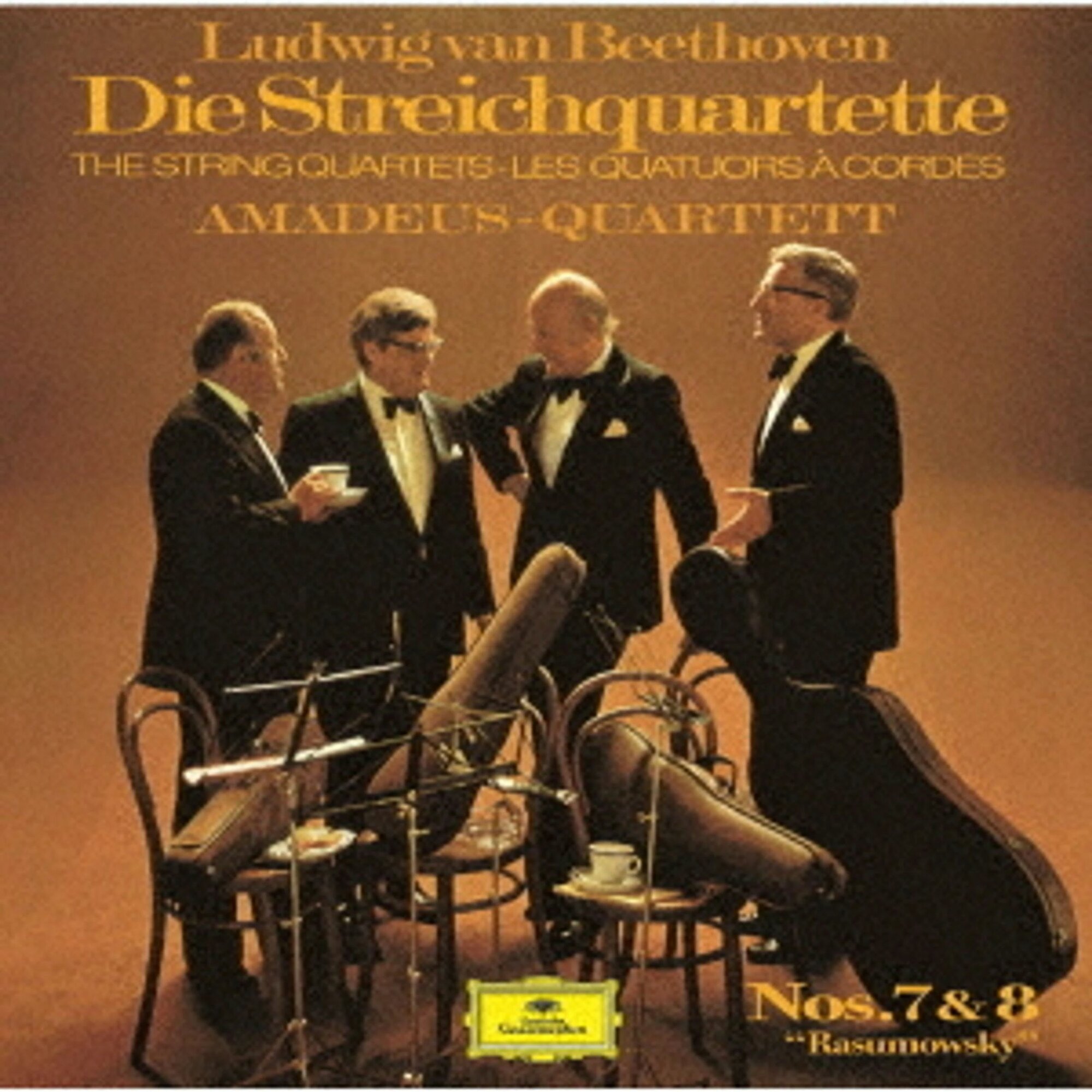 CD диск Amadeus Quartet - Beethoven: The String Quartets Nos.7 & 8 (UHQ-CD) 2020, Jewel, Japan