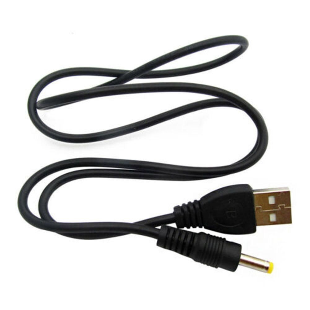 Кабель-переходник USB - DC 4.0x1.7, для Sony PSP, 0,8 м, чёрный