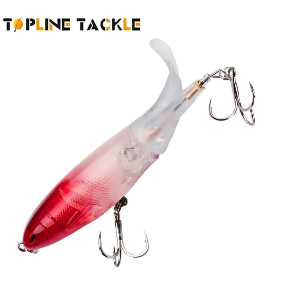 Topline Tackle Whopper Plopper Воблер 13g15g36g Красный, 13g, 6