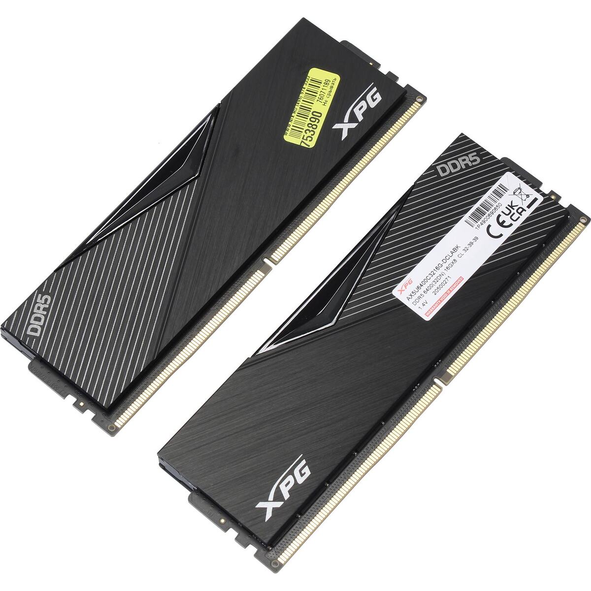 ADATA XPG Lancer AX5U6400C3216G-DCLABK DDR5 DIMM 32Gb KIT 2*16Gb PC5-51200 CL32
