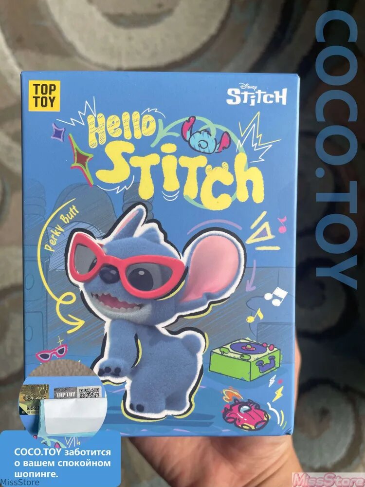 Лило и Стич новая модель TOP TOY stitch Blind Box 1 шт Стекающаяся кукла COCO.TOY