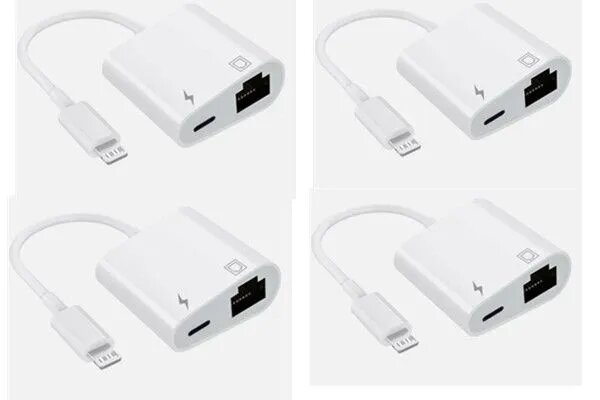 Кабель для интернет-соединения Apple Lightning, 0.1 м, белый