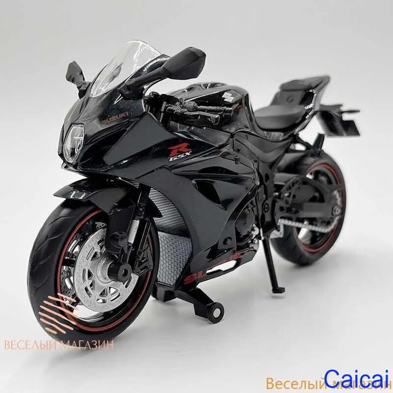 Makeda 1:12 Литой мотоцикл модель игрушка Suzuki GSX - R1000R L7