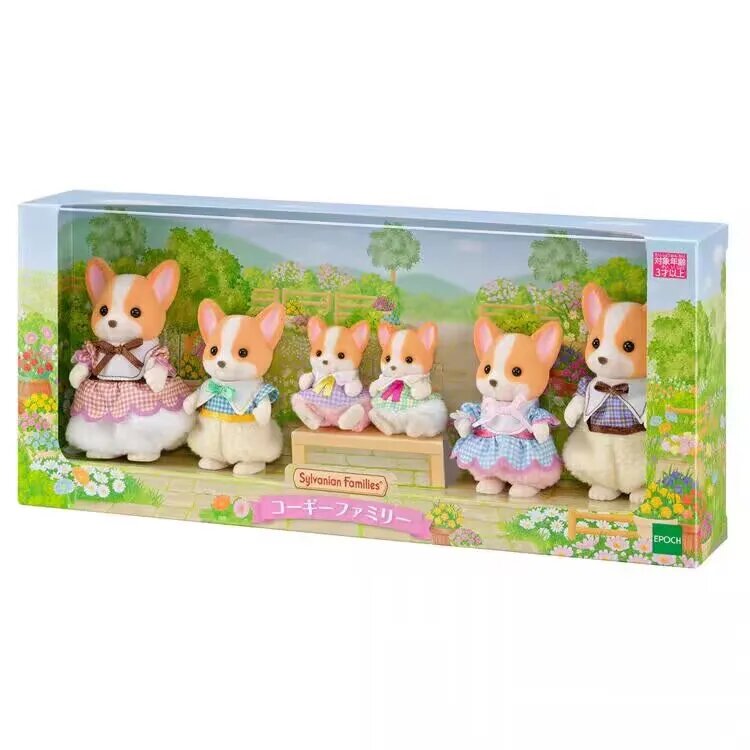 Фигурки Sylvanian Families: Семья корги
