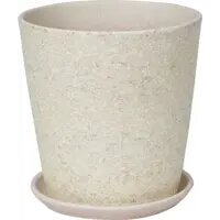 Горшок для орхидей 1.4 л 14.5x14.5x13 см прозрачный - 3 шт.