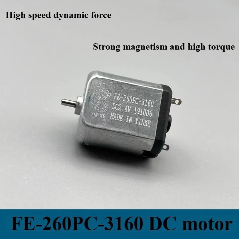 FF260PC-3160 DC двигатель 2.4V3.0V3.7V бесшумная бритва 3D бритва двигатель