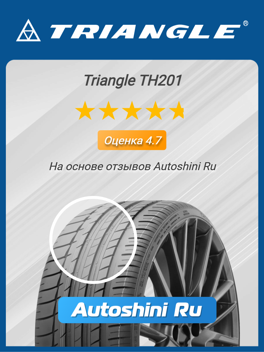 Шины летние Triangle TH201 245/45 R18 100Y XL — фото 1