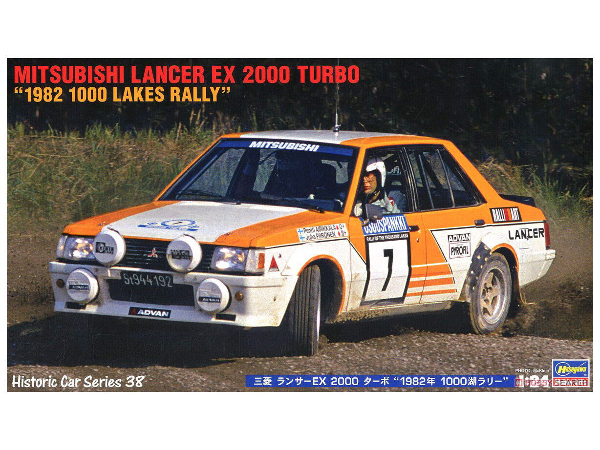 21138 Hasegawa сборная модель Автомобиль Lancer EX 2000 Turbo 1982 (1:24)