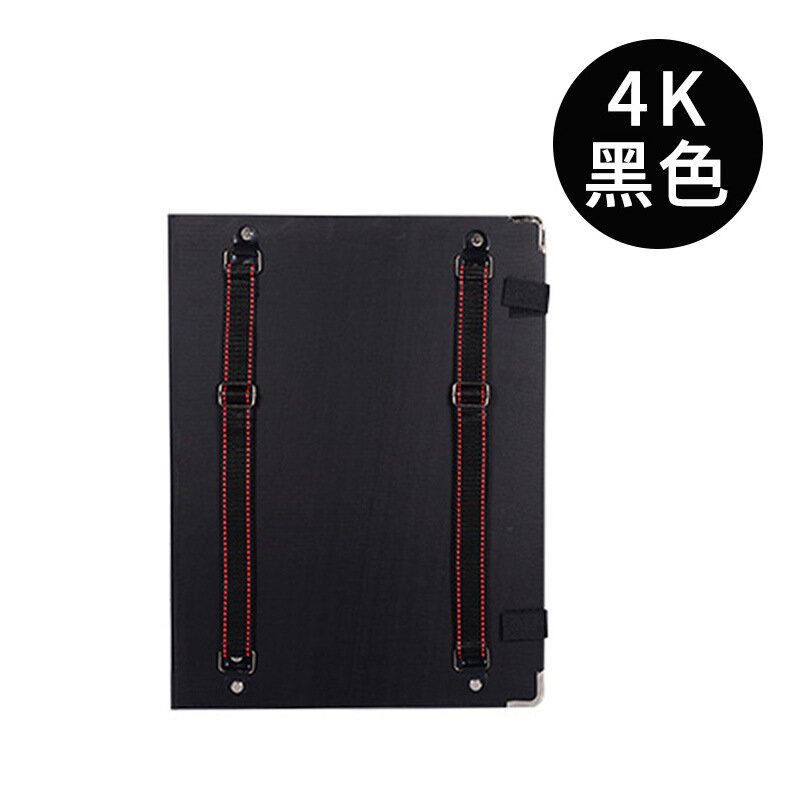 4K Двойной плечевой холдер для арт-портфеля, А3, черный, для рисования и эскизов художников