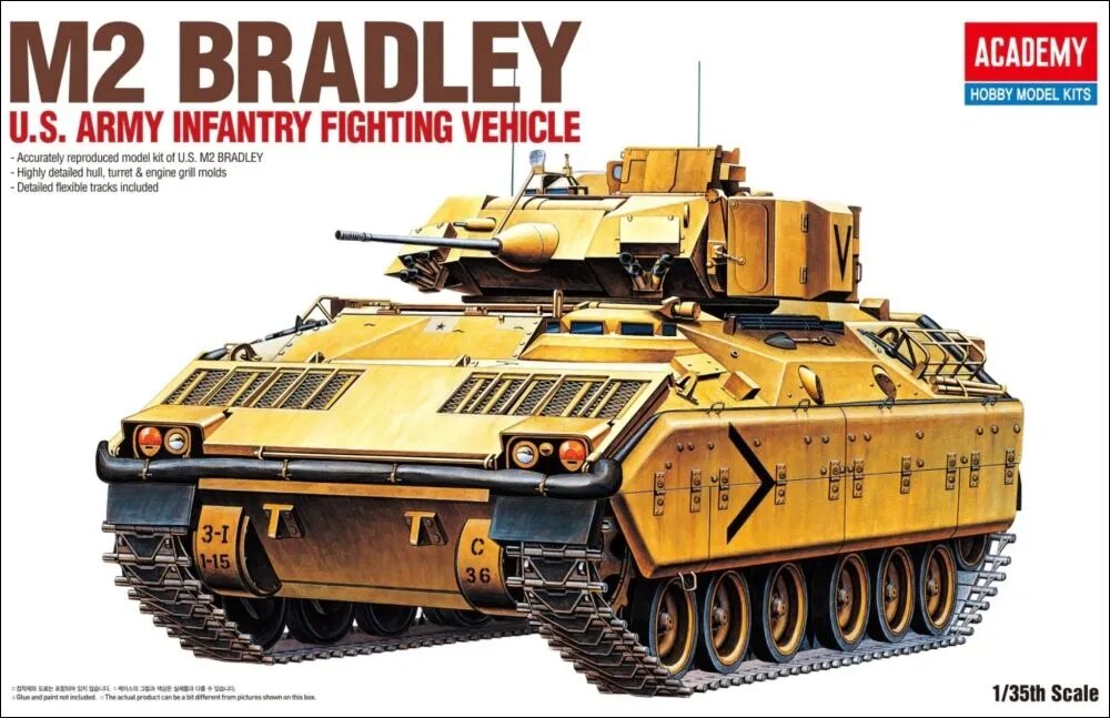 Academy 13237 1/35 M2 BRADLEY IFV сборная модель танка