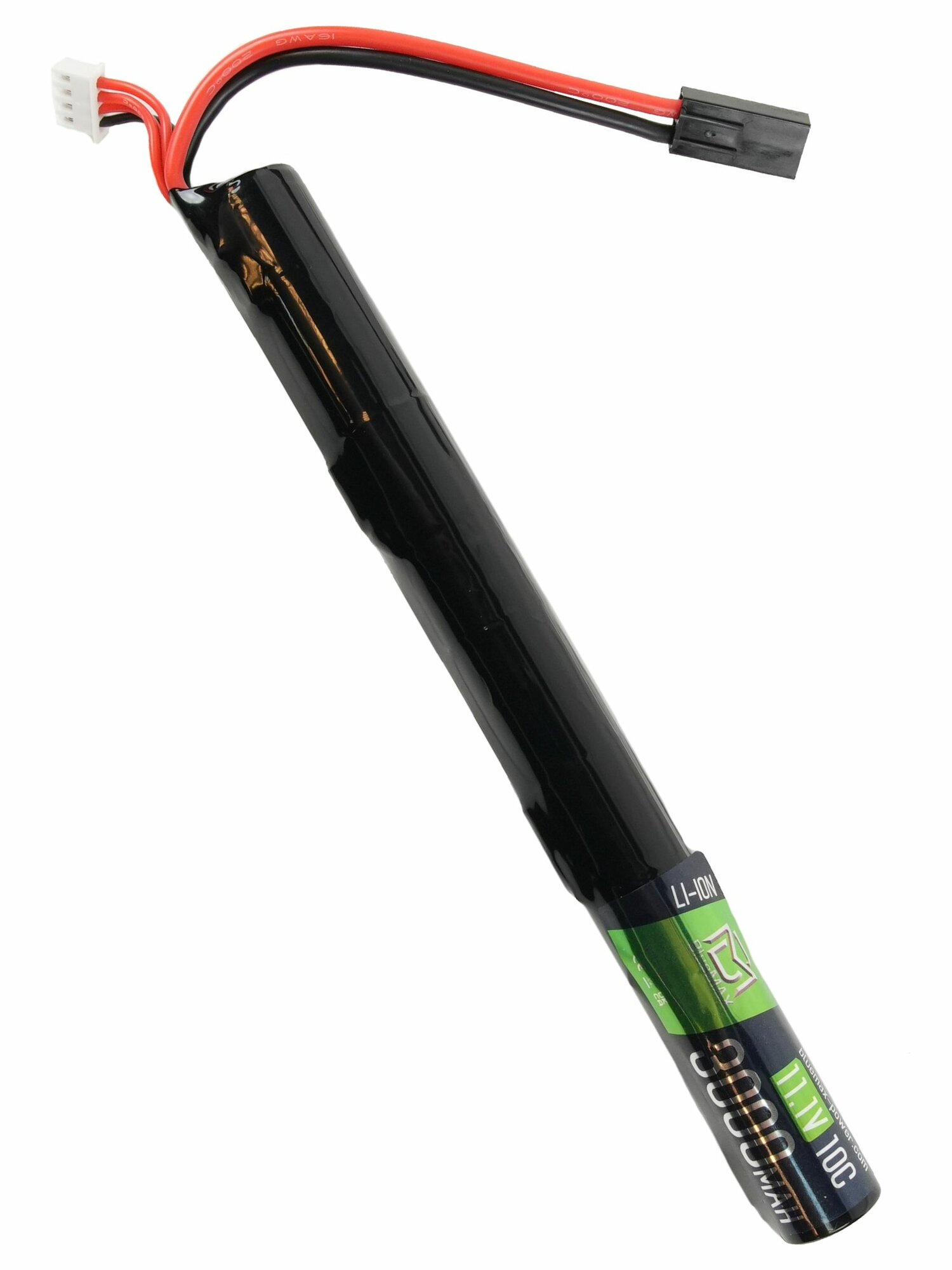 Аккумулятор BlueMAX Li-Ion 11.1V 3000mah 10C(30A) Stick, 207x20 мм