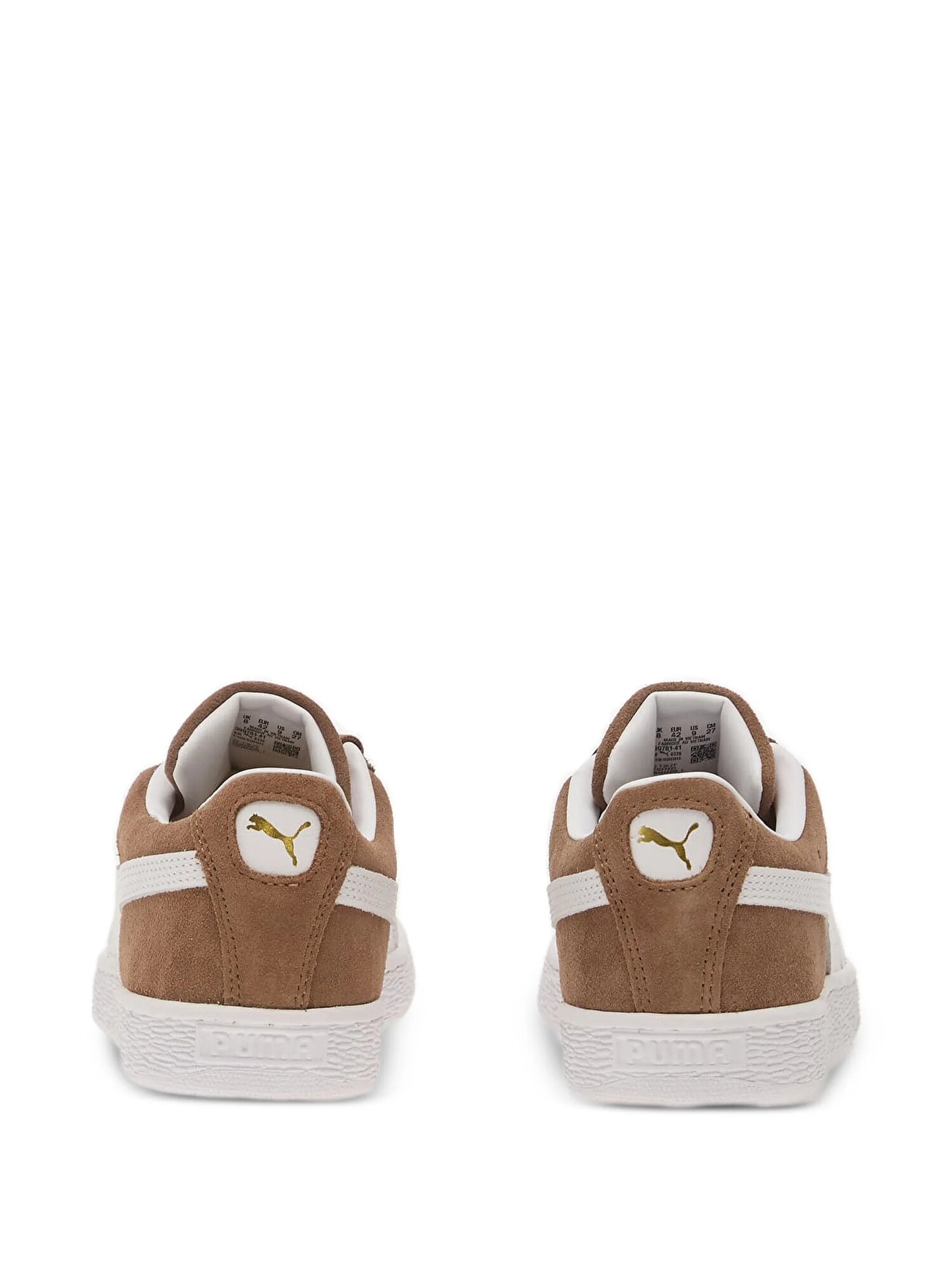 Кроссовки PUMA Suede Classic, размер 9.5, коричневый — фото 1