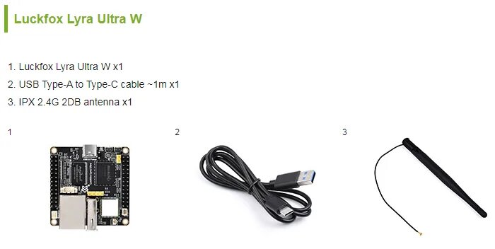 Luckfox Lyra Ultra RK3506B микрокомпьютерная плата