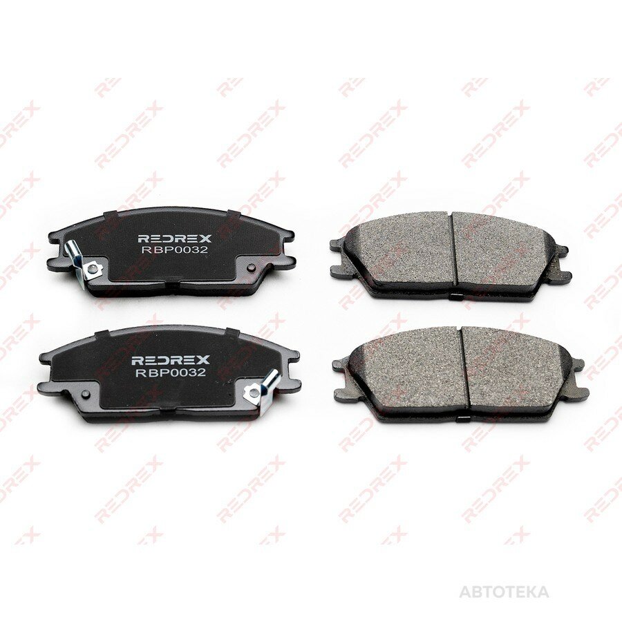 Колодки тормозные дисковые REDREX RBP0032