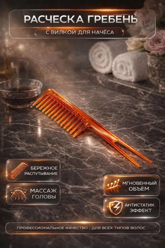 Расческа для волос; гребень для волос для плетения
