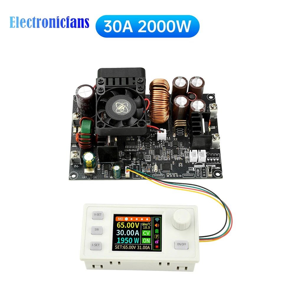 Регулируемый источник питания 2000Вт 30A, XY6530S