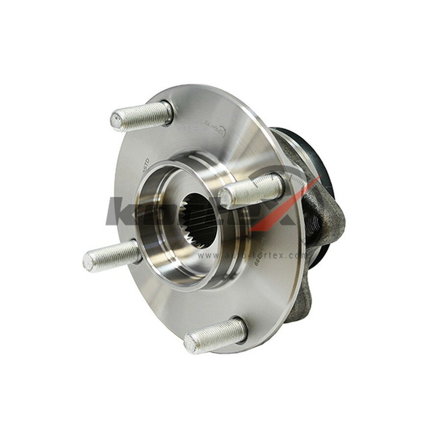 Ступица с подшипником NISSAN TIIDA 07- перед. KORTEX KHB4413STD