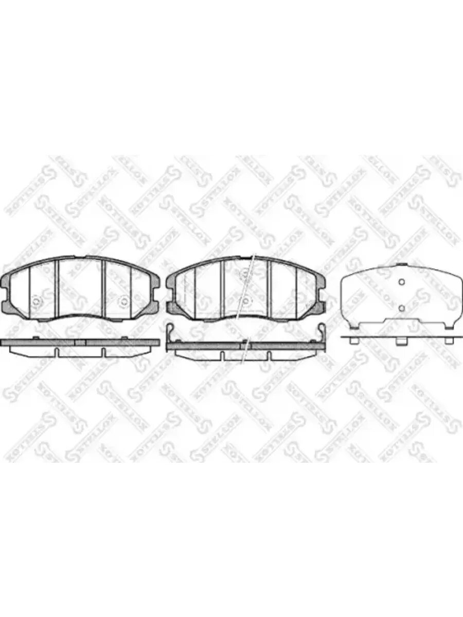 Колодки тормозные Opel Antara, Chevrolet Captiva