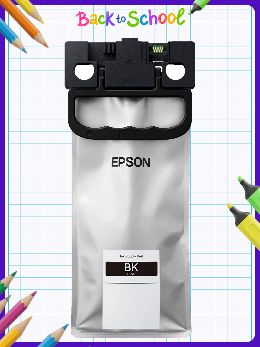 Картридж для струйного принтера EPSON T01C1 XL Black (C13T01C100)