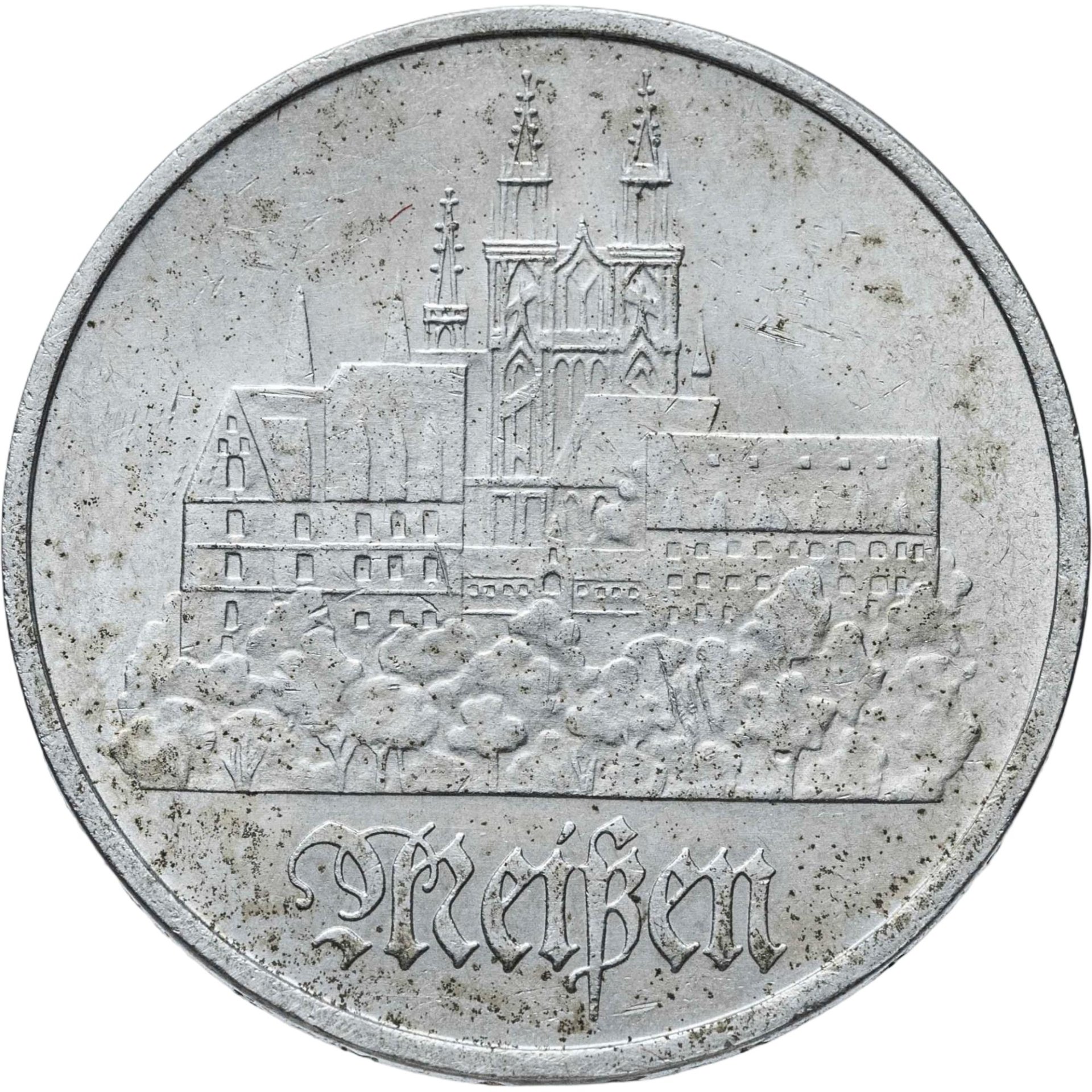 Германия (ГДР) 5 марок (mark) 1972 Город Мейсен