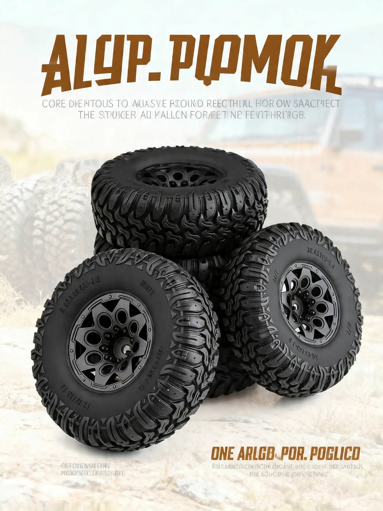 Автомобильная шина для скалолазания на рифах RC1.9 дюймов, кожа для скалолазания SCX10 TRX4 RBX10 TRX6, модель автомобиля, 4 шт.
