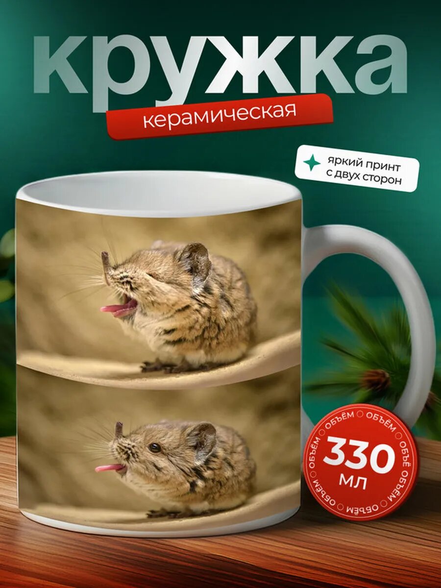 Кружка Землеройка животное 9,