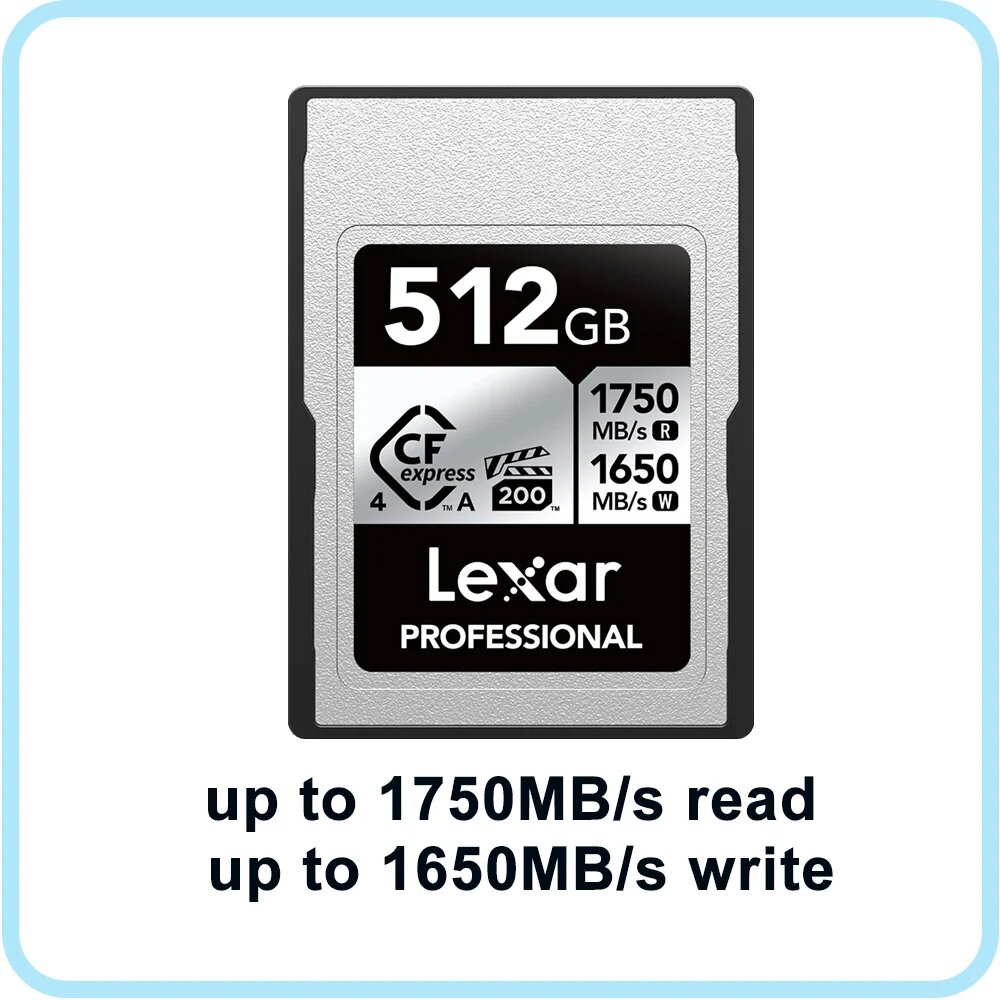 Lexar CFexpress 512GB для Sony A7M4/FX30