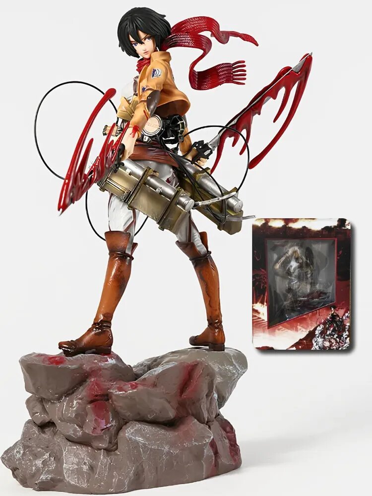 Фигурка Атака Титанов Микаса Аккерман Attack On Titan 33см