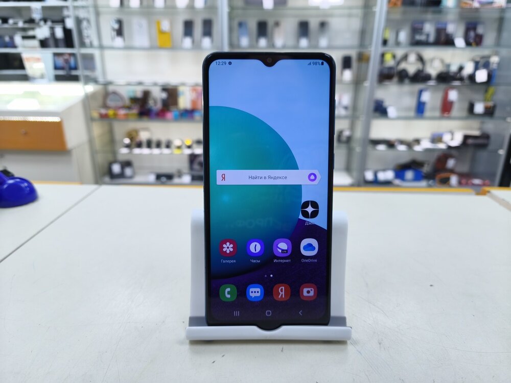 Смартфон Samsung Galaxy A02 2/32 ГБ RU, Dual nano SIM, синий