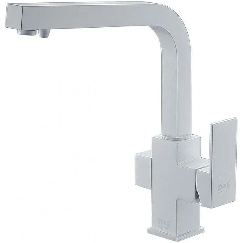 Смеситель для кухни ZorG Sanitary ZR311YF-WHITE