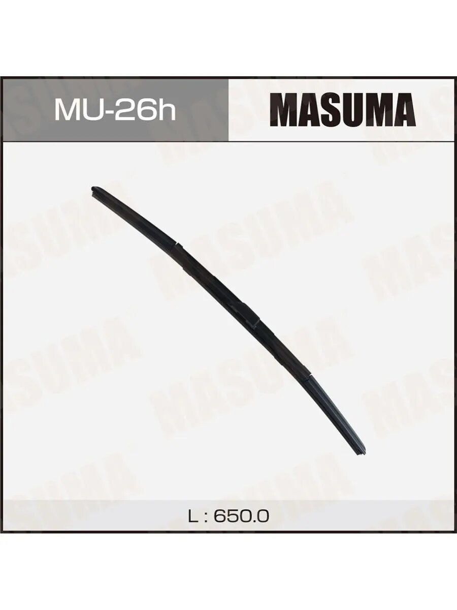 Щетка стеклоочистителя гибридная 26"/650 мм крюк боковое, арт. MU26h