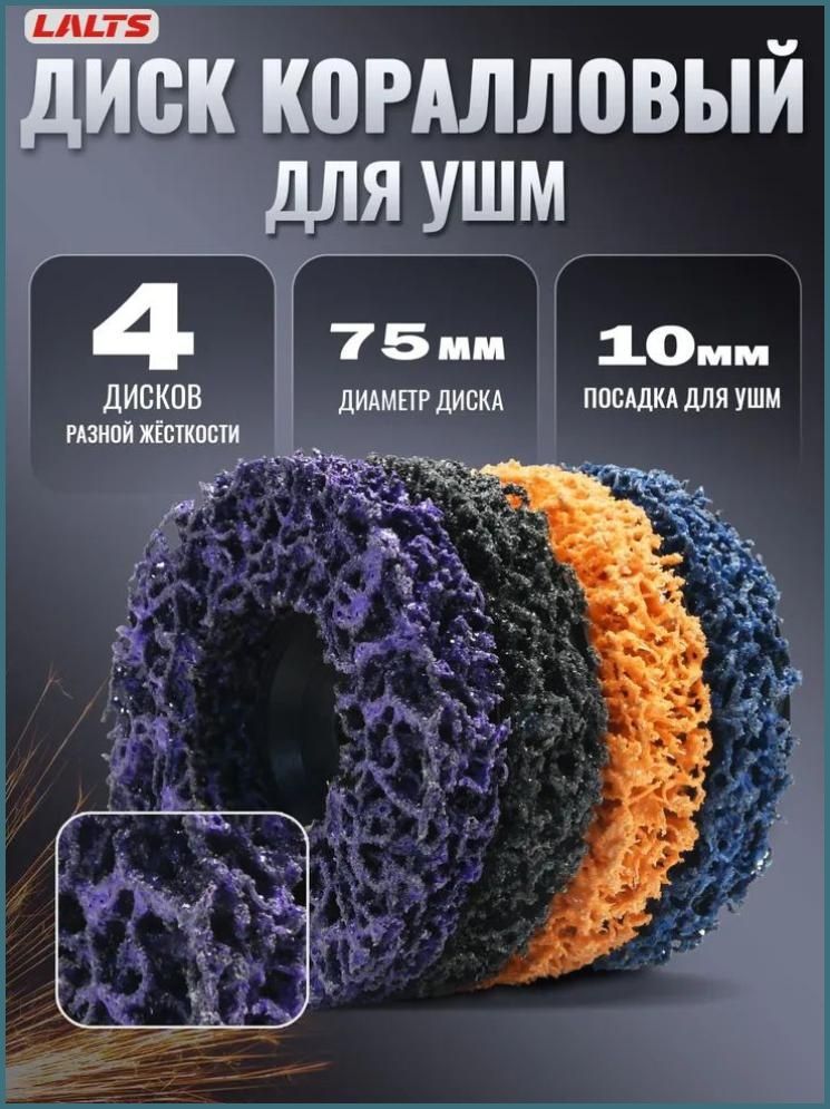 Круг шлифовальный 75 x 14 x 10