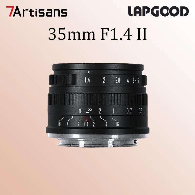 Объектив 7artisans 35mm F1.4 Mark II APS-C Nikon Z mount