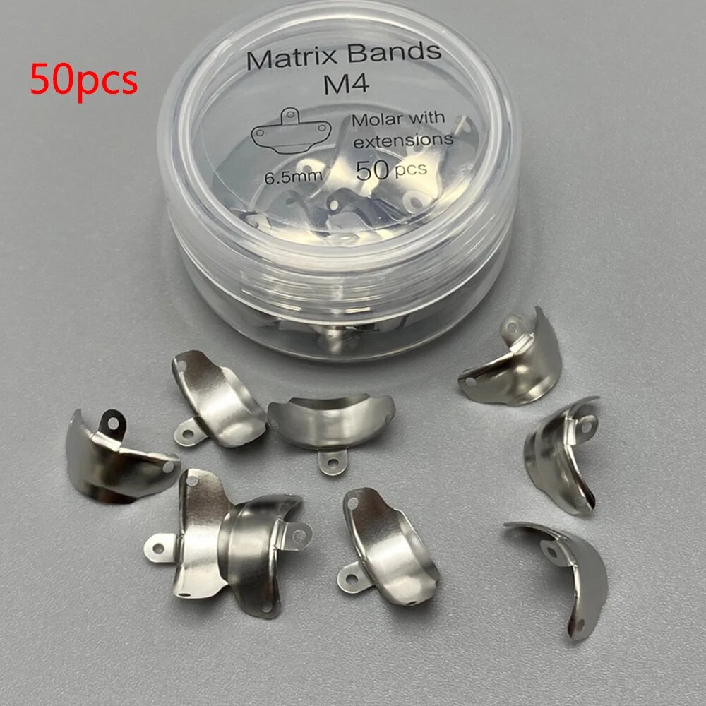 Матричные ленты стоматологические M4, 50PCs, 6.5mm