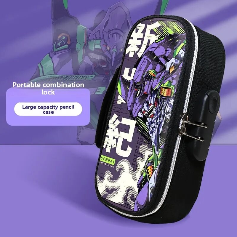 Пенал аниме «Евангелион» EVA Unit-01 Bandai 06