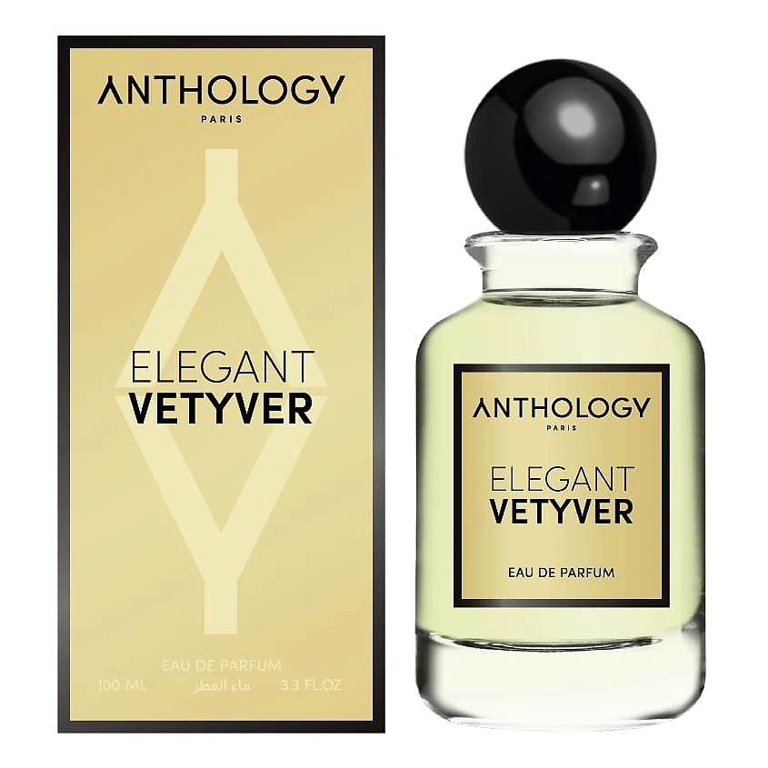 Вода парфюмерная унисекс Anthology Elegant Vetyver 100 мл - Антология Элегант Ветивер aromat