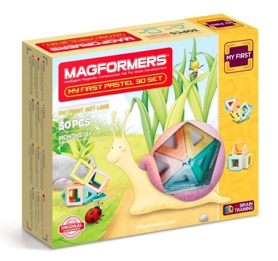 Конструктор Magformers My First pastel, 30 элементов