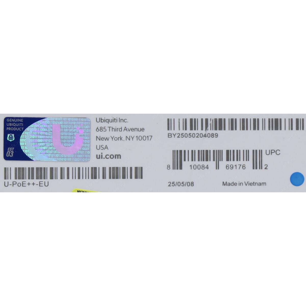 UBIQUITI U-POE++-EU PoE injector — фото 1