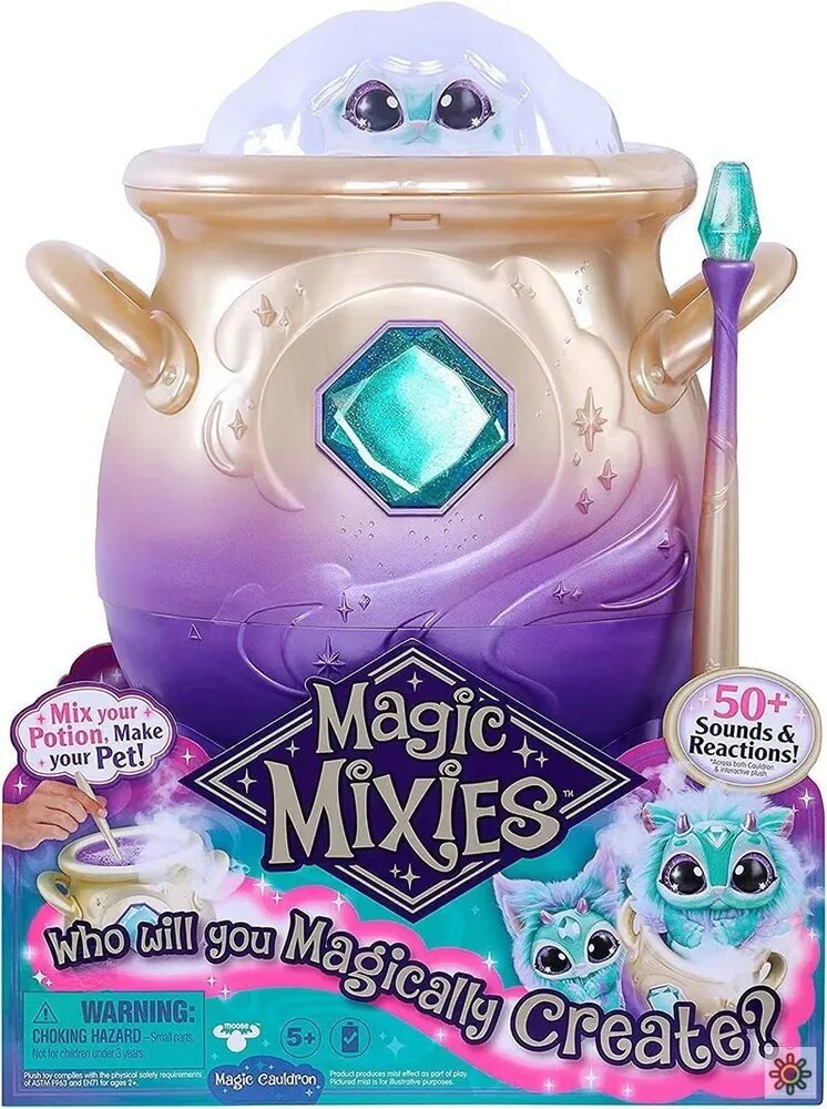 Игровой набор Magic Mixies Волшебный запотевающий котел 20 см плюшевая игрушка