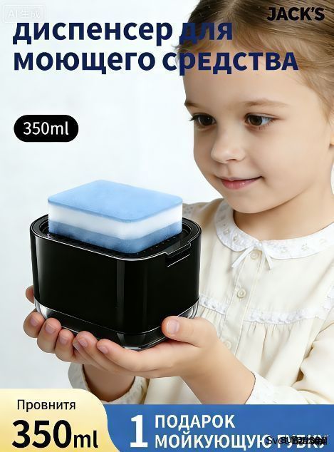 Кухонный диспенсер для моющего средства 350 мл