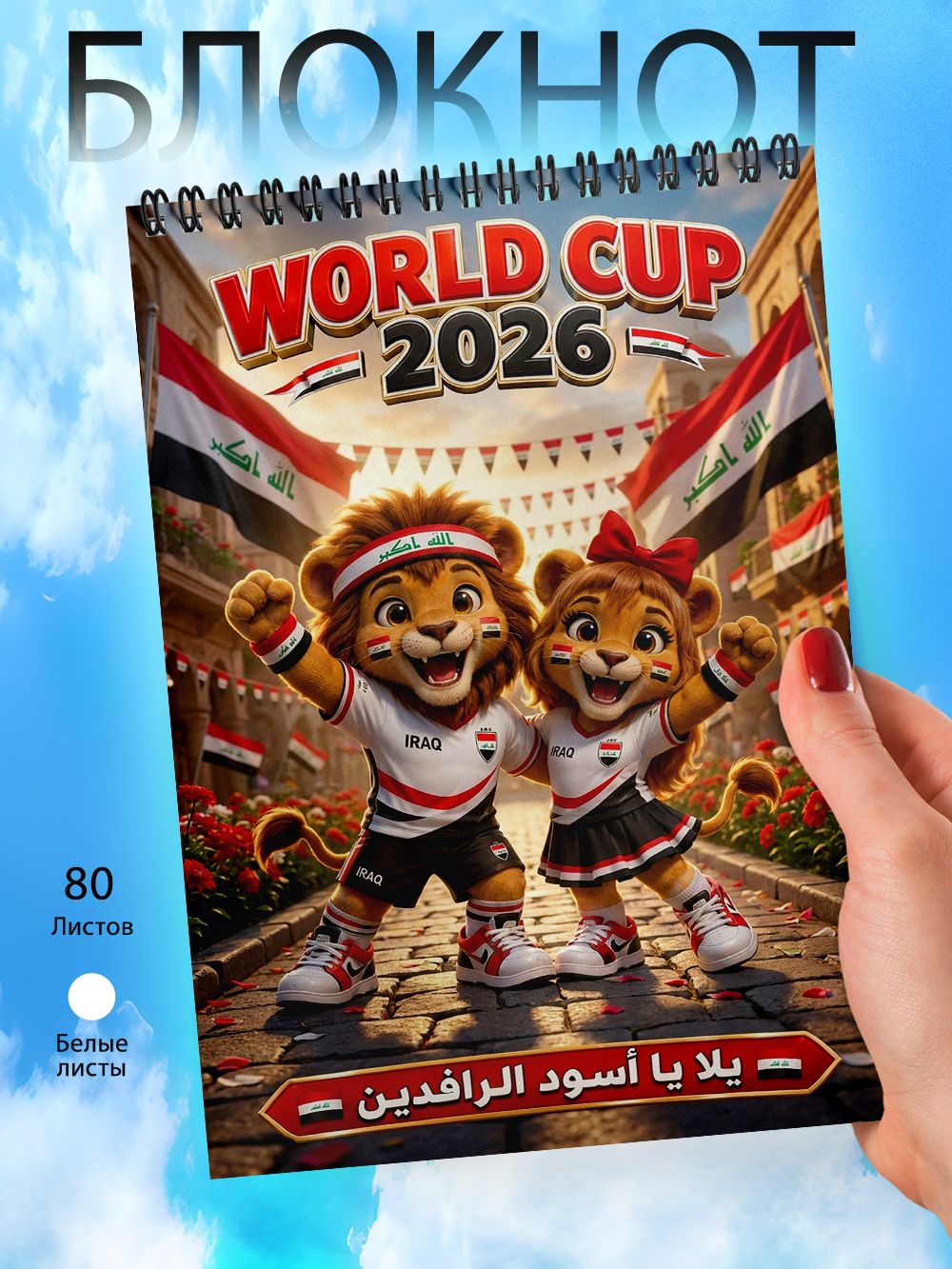 Блокнот А6 - Чемпионат Мира 2026 - Ирак