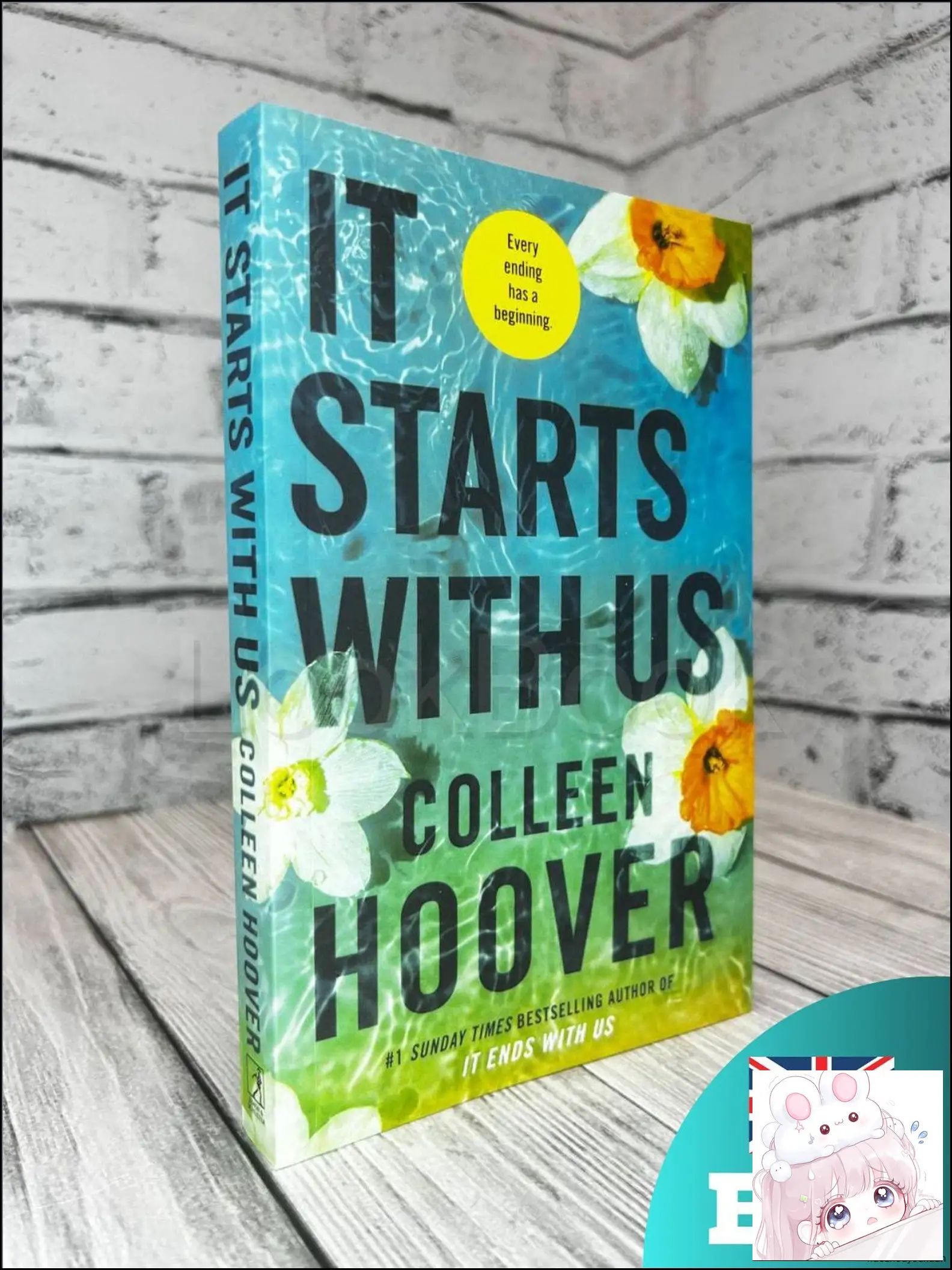 It Starts with Us: A Novel Book на английском языке / Все начинается с нас Книга Роман на английском / Colleen Hoover