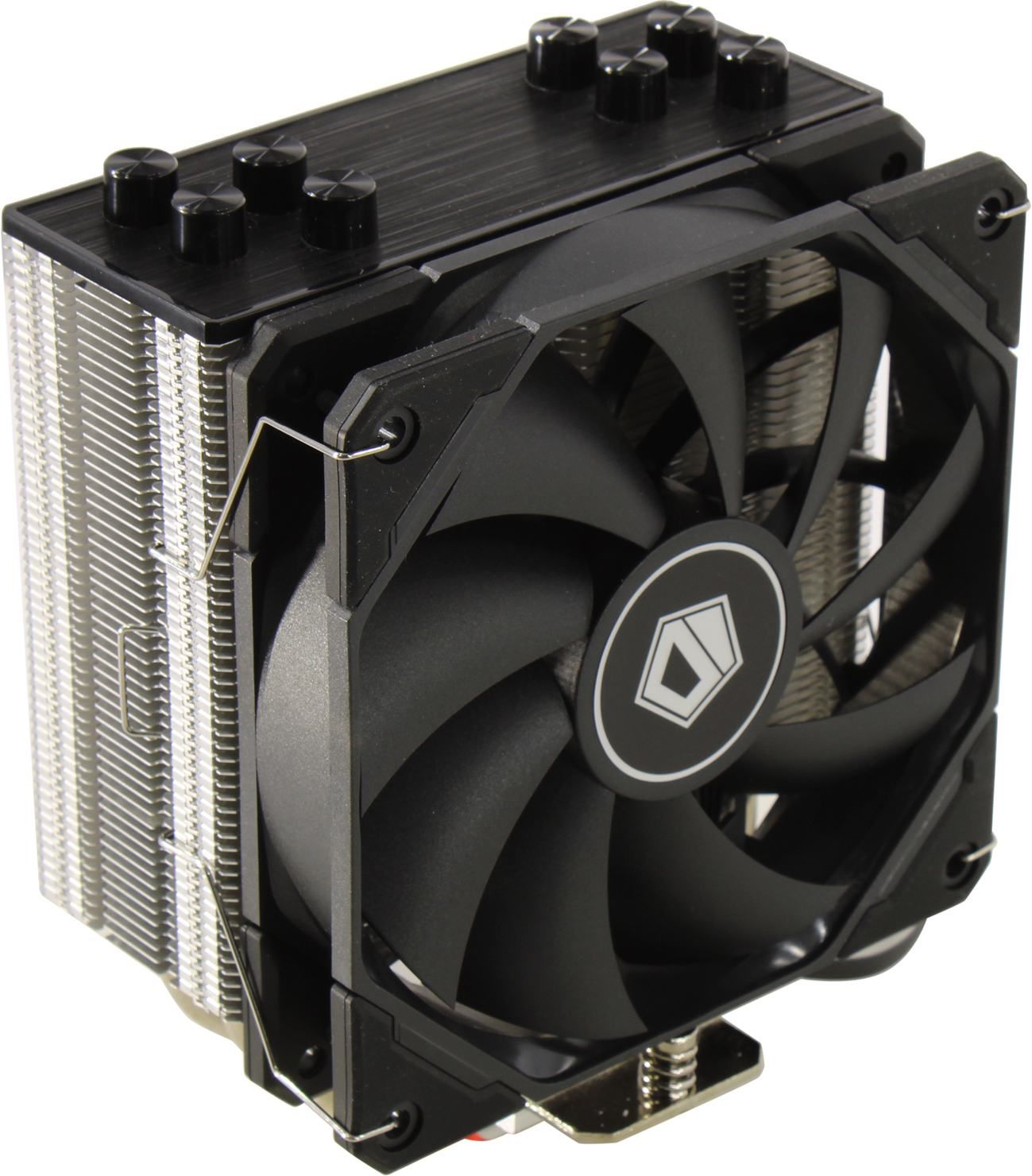Кулер для процессора ID-Cooling SE-224-XTS (4пин,115x/1200/1700/AM4/AM5, 28.9дБ,600-1500об/мин, Al+тепл. трубки)